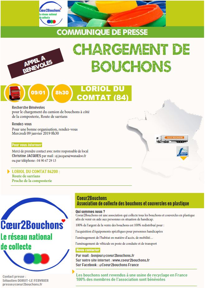 Communiqué de Presse n°4 (départ de bouchons du département 84 en ...